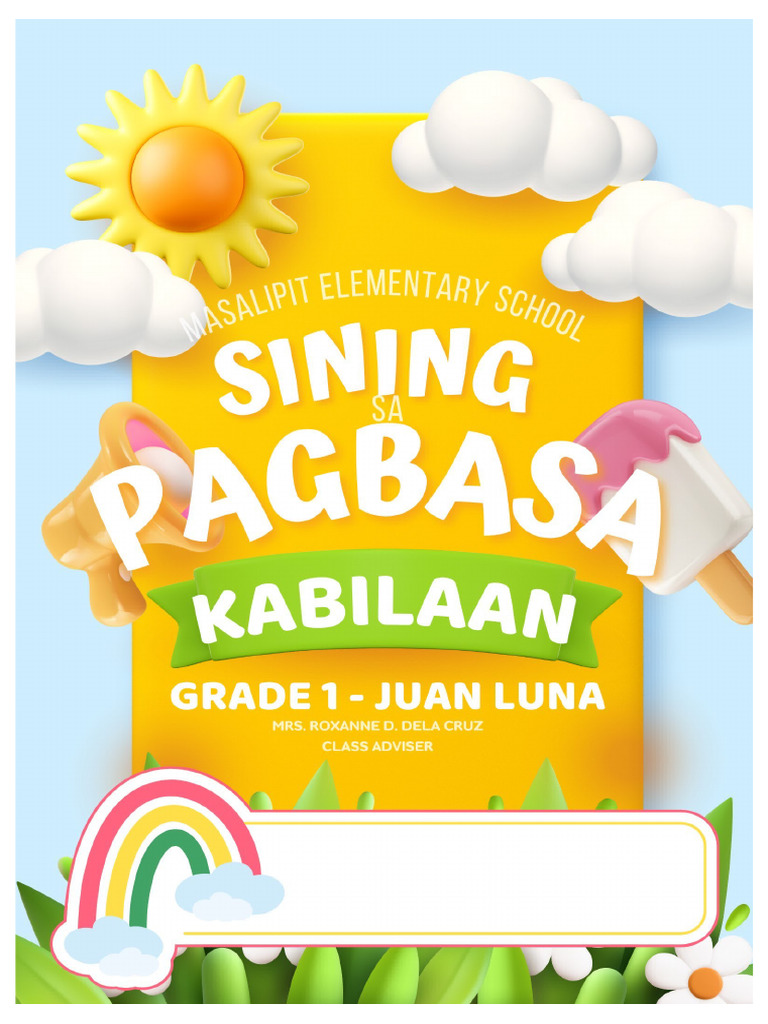 Sining Sa Pagbasa (May Kabilaan) | PDF