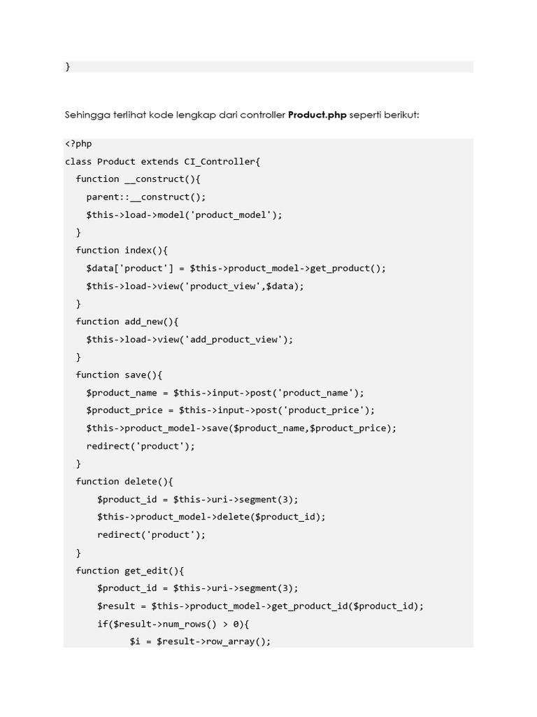 Tutorial Codeigniter Untuk Pemula Pages 58 | PDF