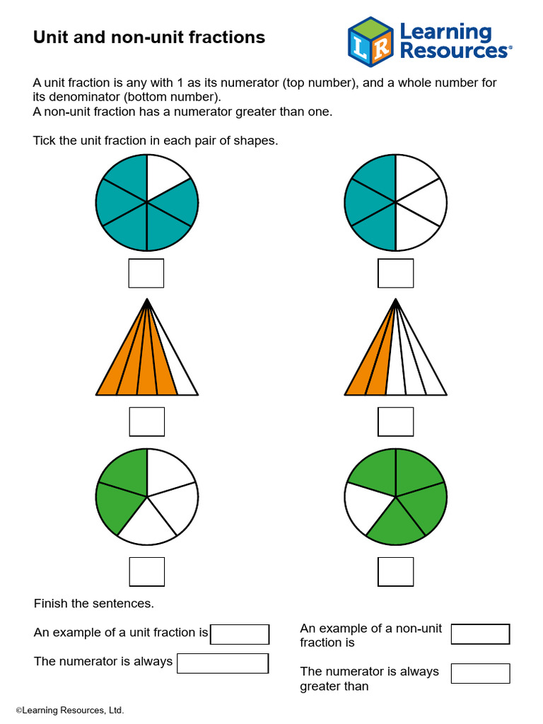 Understanding Unit Fractions in Math | PDF