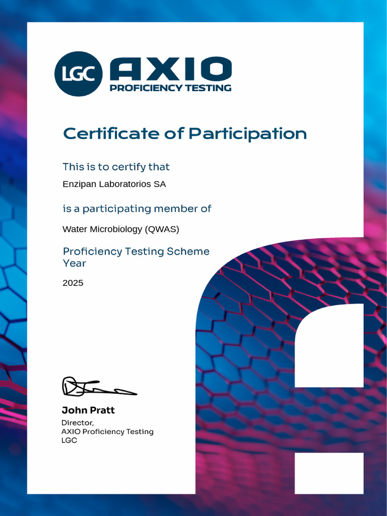 QWAS Certificate | PDF