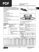 DCV Series VALVES Data Sheet | PDF | Valve | Mechanical Engineering