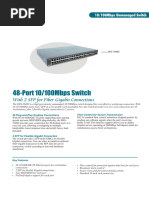 s4148t On Datasheet | PDF | Network Switch | Data Center