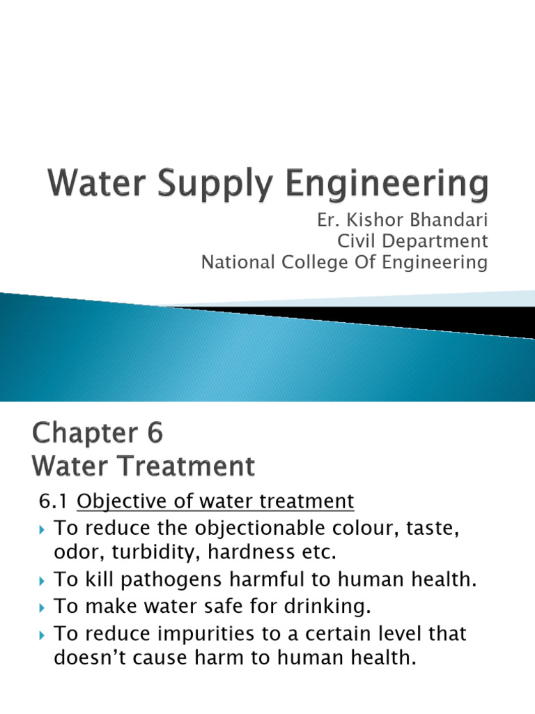 Water Treatment Process Overview | PDF | Chemical Engineering