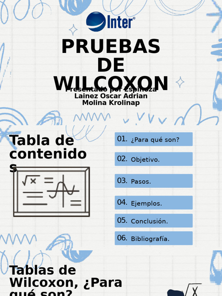 Pruebas de Wilcoxon | PDF | Estadísticas