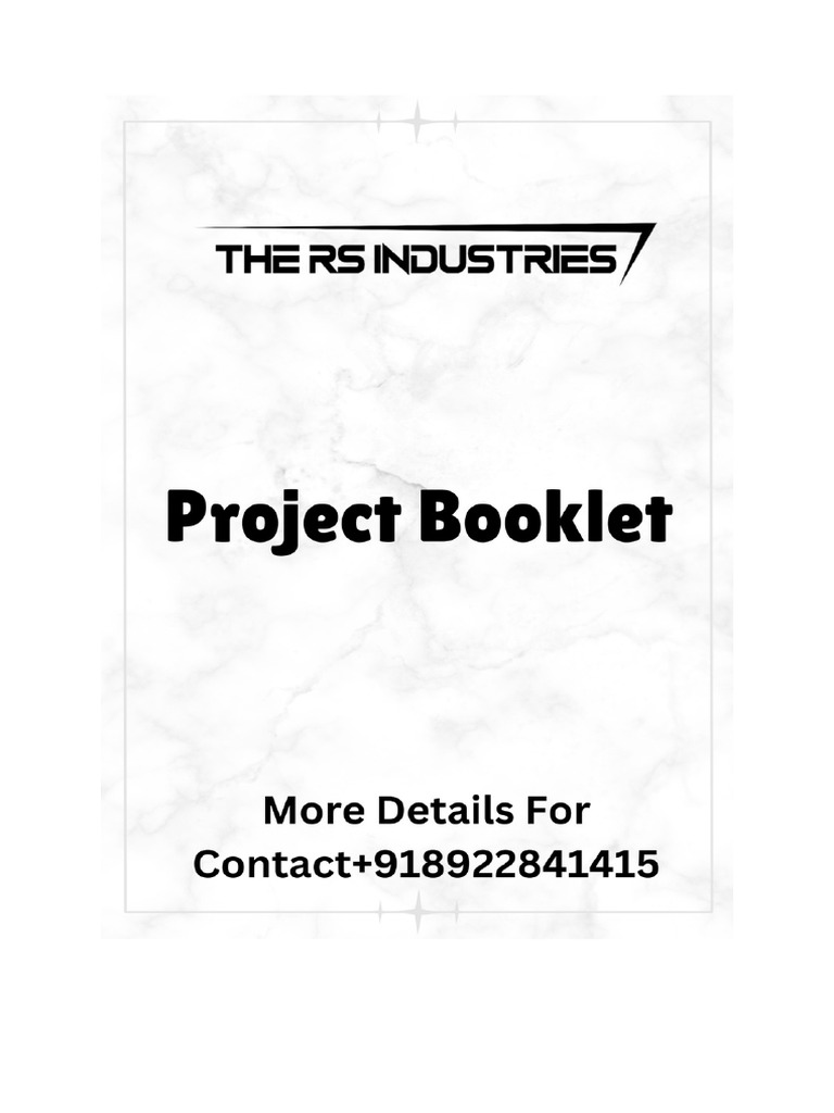 Projects Booklet | PDF