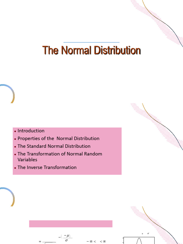 Understanding the Normal Distribution | PDF | Probability Distribution ...