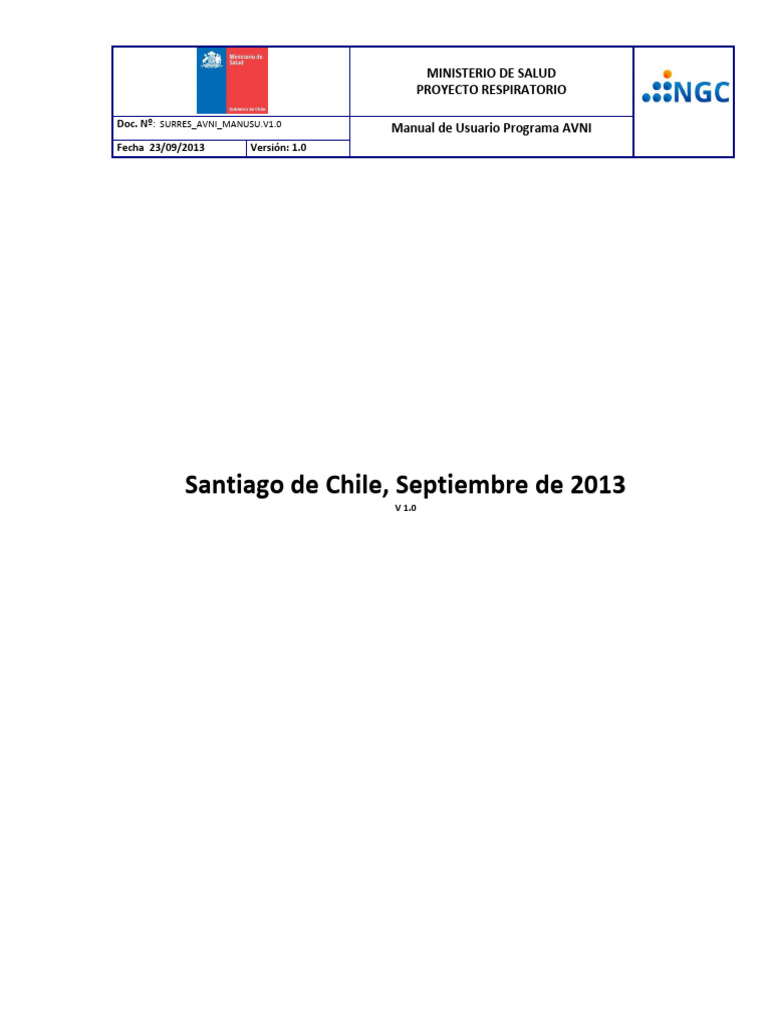 Manual Usuario Avni v1 | PDF | Software | Informática