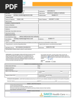 SAICOHEALTH Medical Claim Form | PDF | Banks | Physician