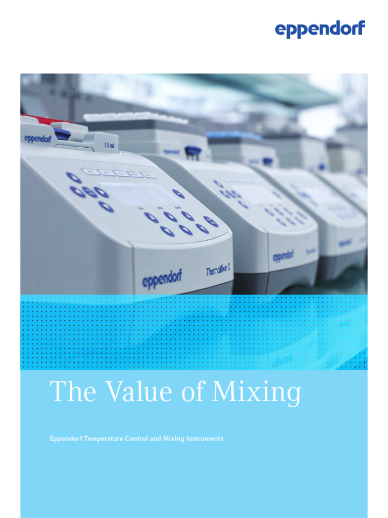 Eppendorf Mixing & Temperature Control Tools | PDF | Thermostat ...