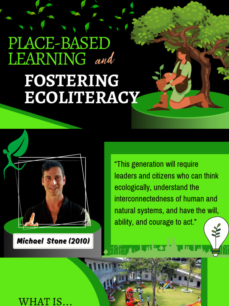 Fostering Ecoliteracy through Place-Based Learning | PDF ...