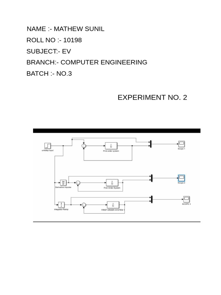 Exp 2 10198 Ev | PDF