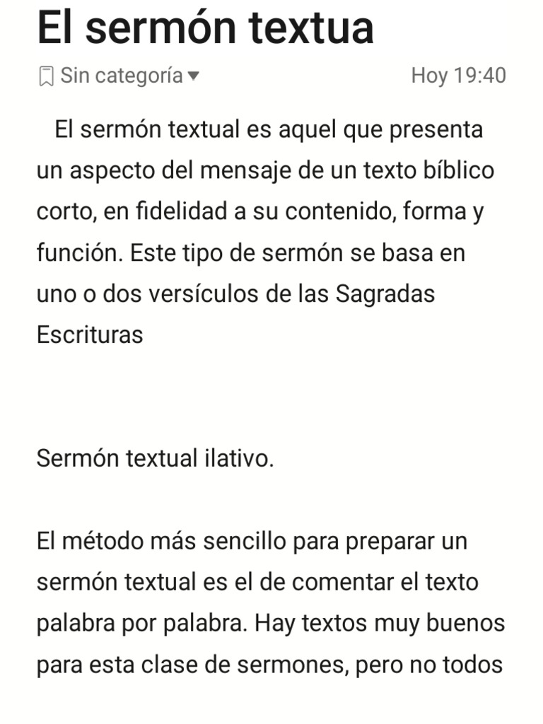 Guía para Sermones Textuales | PDF | Sermón | Cristo (título)