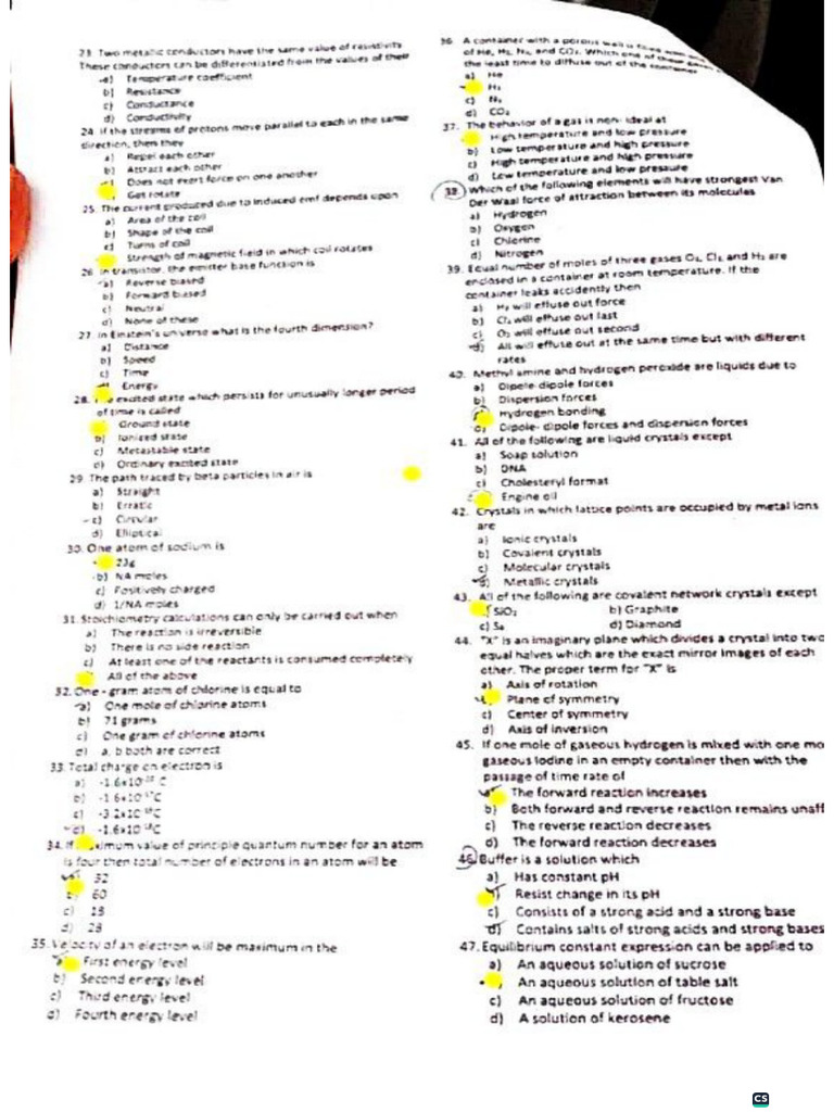 KMU-CAT 1st Test by Cambridge Online Academy | PDF