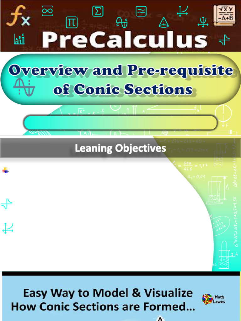Overview and Pre Requisite of Conic Sections | PDF | Ellipse | Geometry