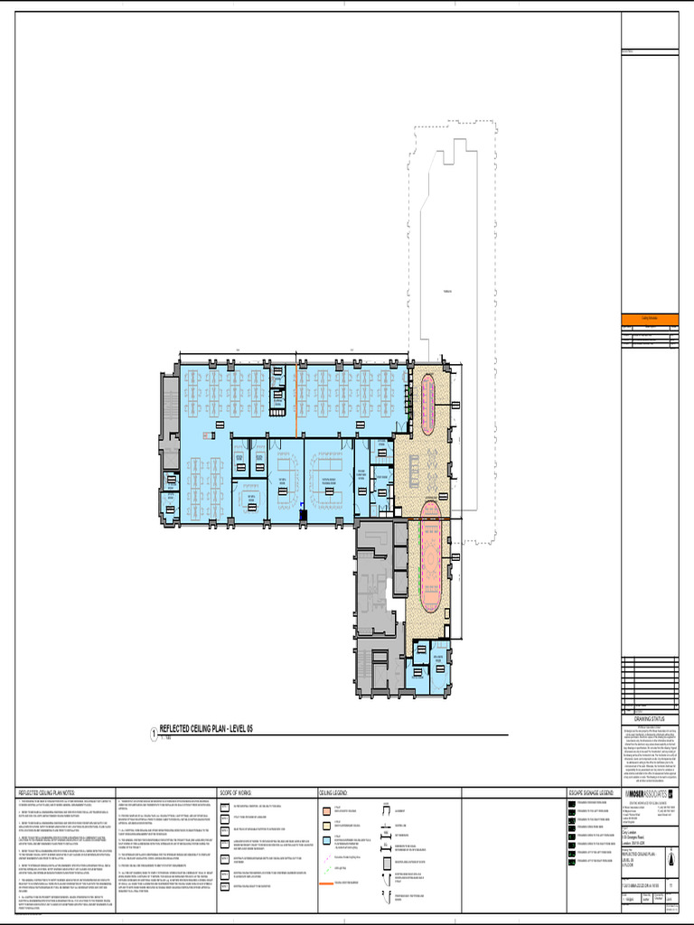 7 2413 Mma ZZ ZZ DR A 16105 Reflected Ceiling Plan Level 05 t1 | PDF
