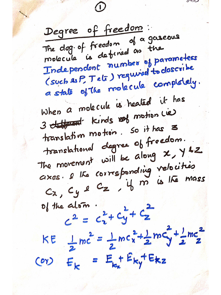 Degree of Freedom Physical | PDF