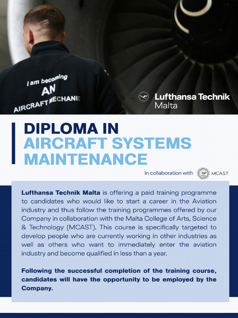 LTM - Diploma in Aircraft Systems Maintenance | PDF