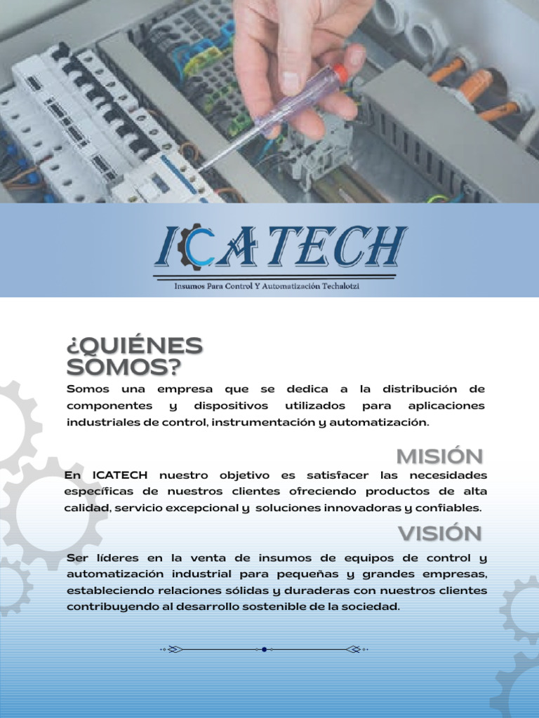 Carta de Presentacion Icatech Propuesta (2) | PDF | Electricidad | Ingenieria Eléctrica