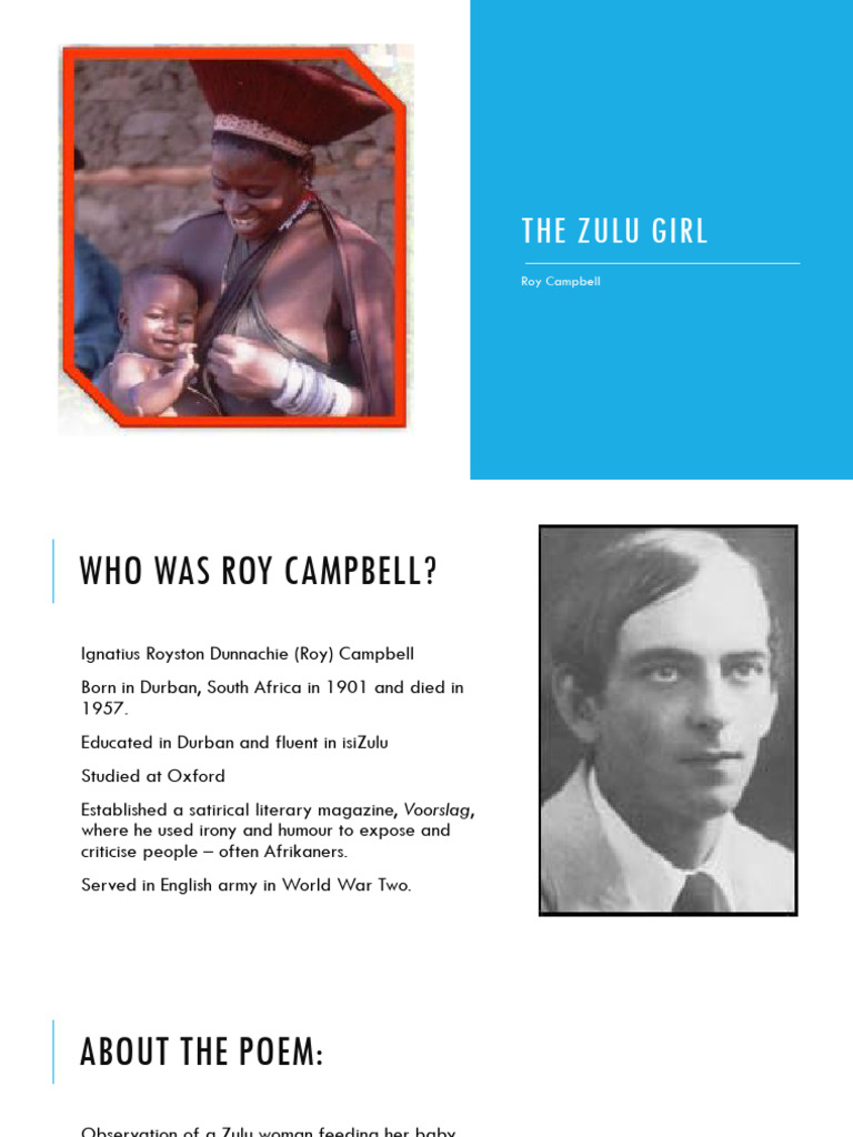 The Zulu Girl: Resilience and Oppression | PDF