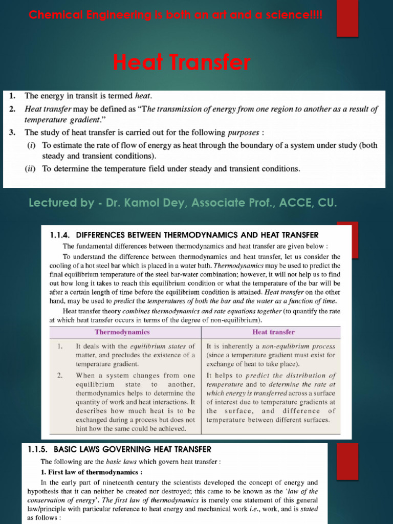 Heat Transfer | PDF