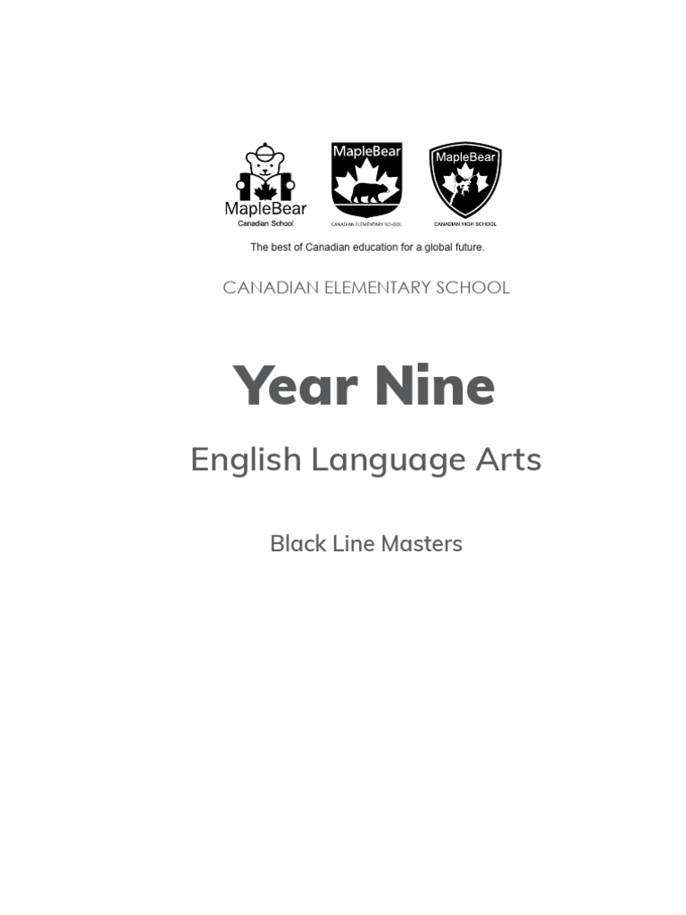 Y9.MapleBear - BLM.ELA 2023 | PDF