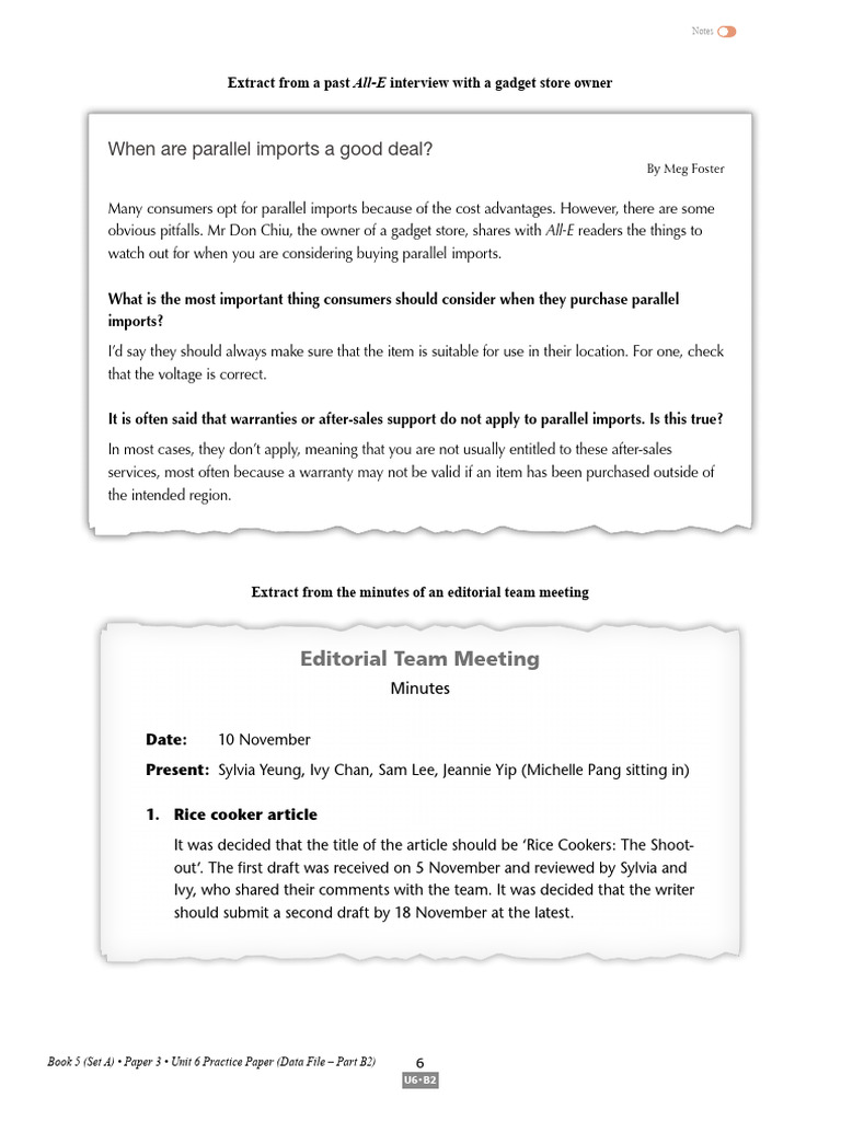 2018P3 5A U6 PracticePaper Answers-36 | PDF