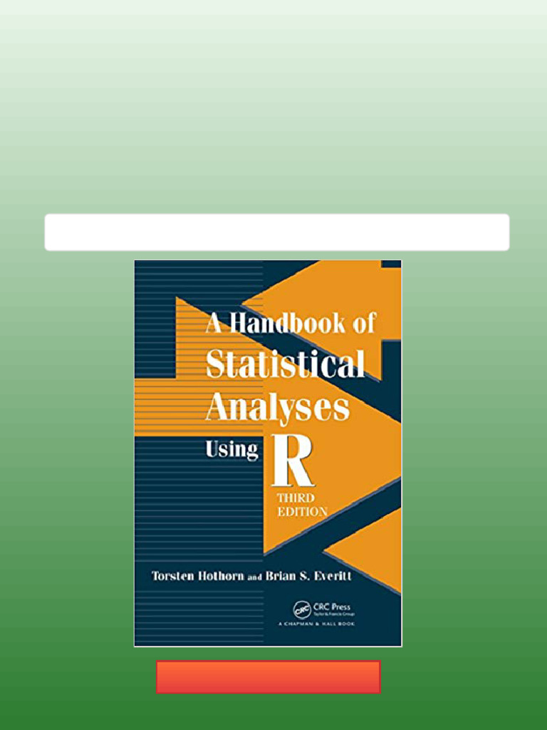 (eBook PDF) A Handbook of Statistical Analyses using R 3rd Edition pdf download | PDF ...