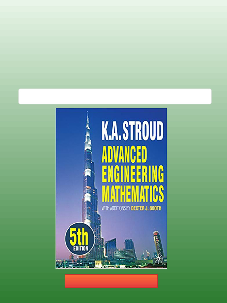 (Ebook PDF) Advanced Engineering Mathematics 5th Edition PDF Download ...