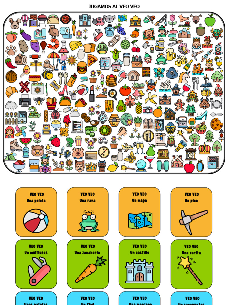 Juega al Veo Veo con Objetos Comunes | PDF