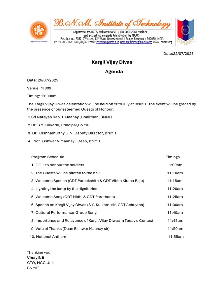 Kargil Vijay Divas[1] | PDF