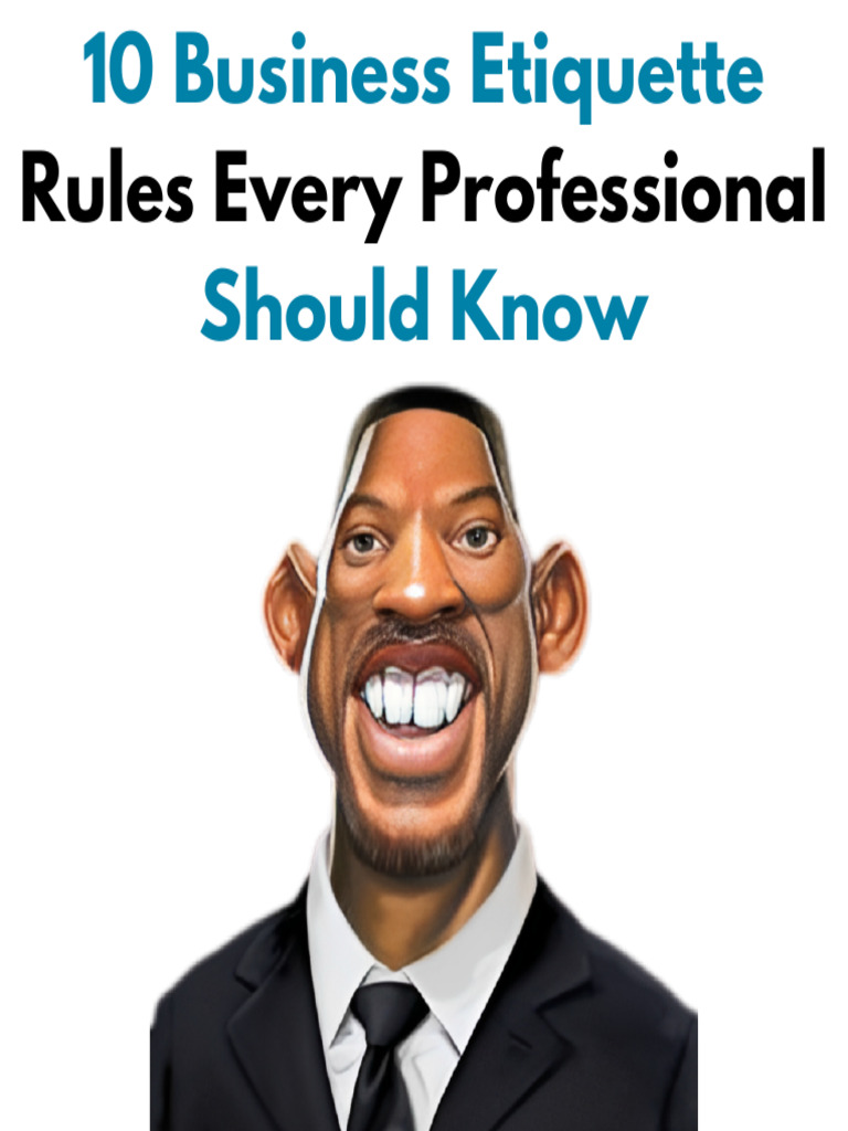 Essential Business Etiquette Rules | PDF