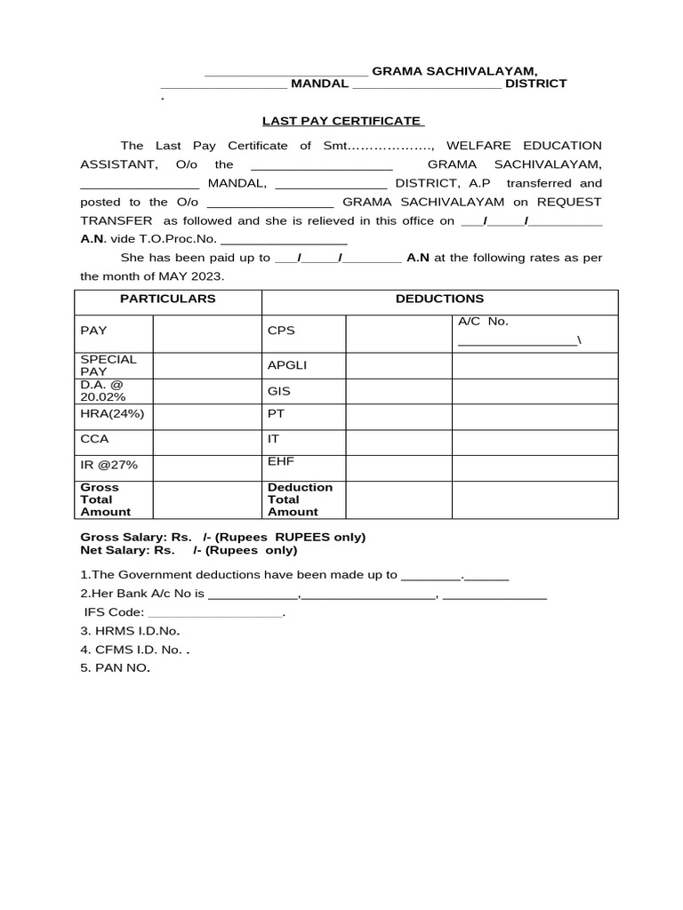 Lpc Model Pdf