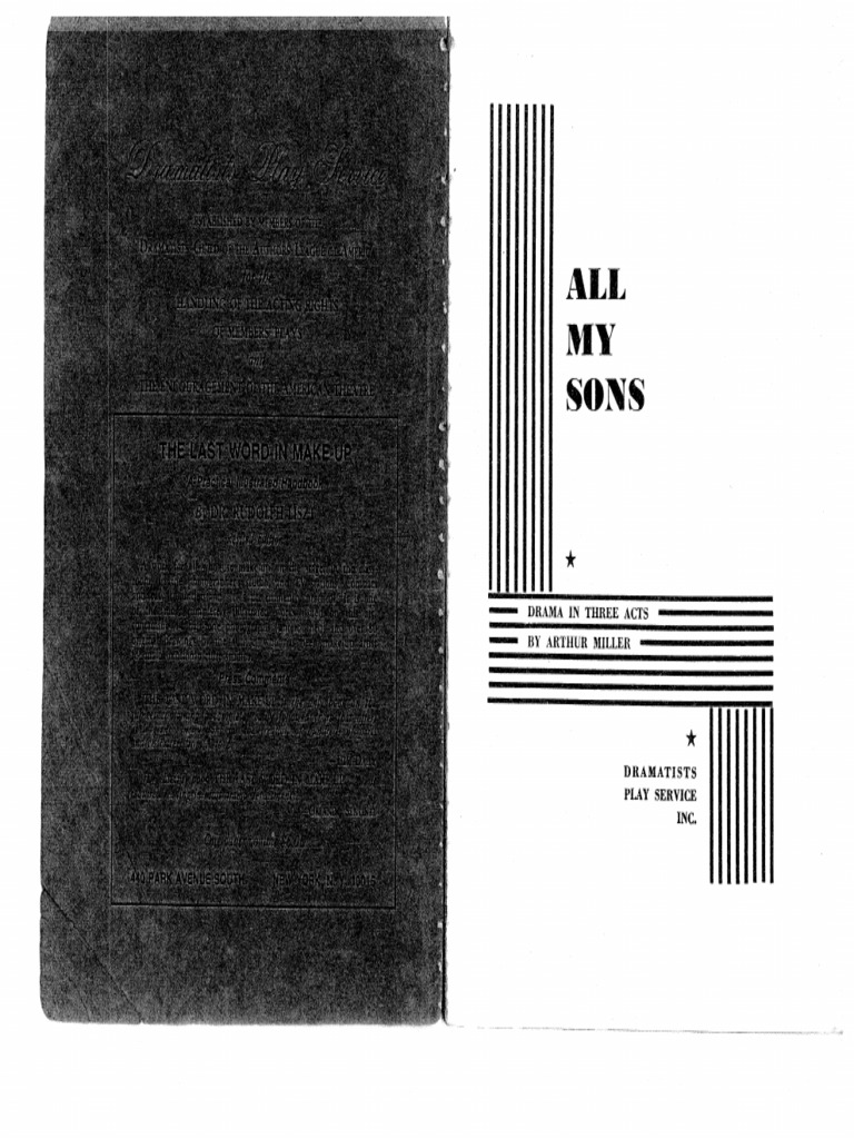 All My Sons | PDF