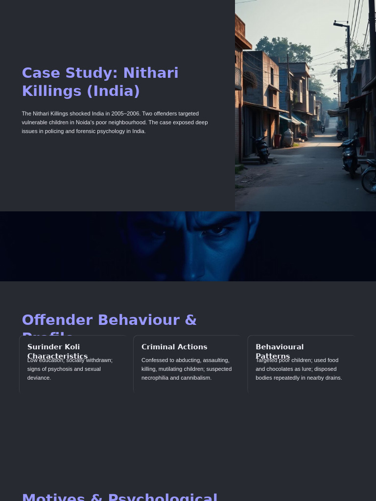 Nithari Killings: A Case Study Analysis | PDF