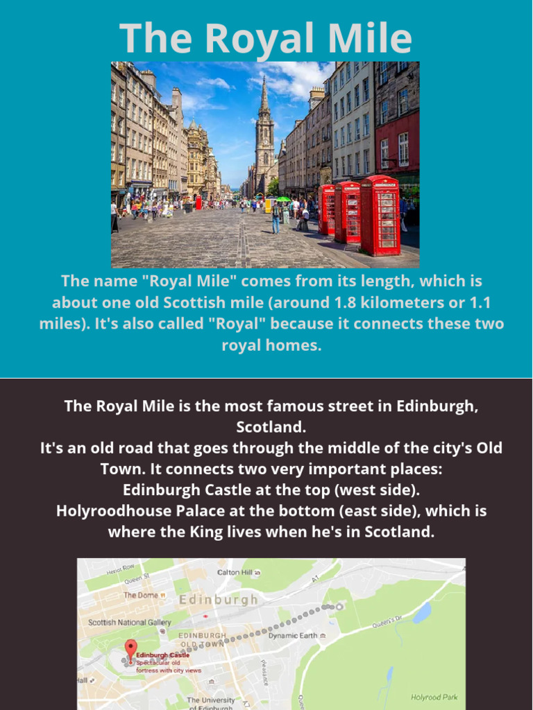Overview of the Royal Mile, Edinburgh | PDF