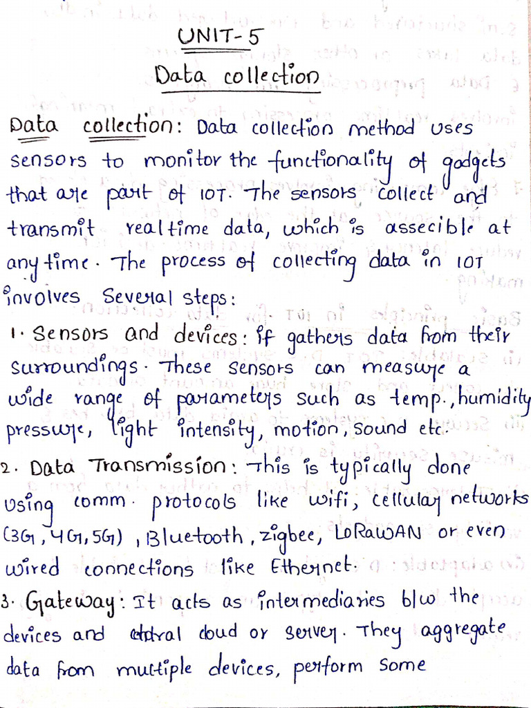 IoT Unit 5 | PDF