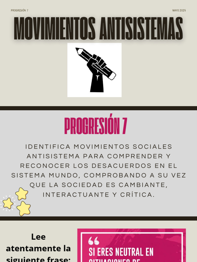 Movimientos Antisistemas P7 | PDF