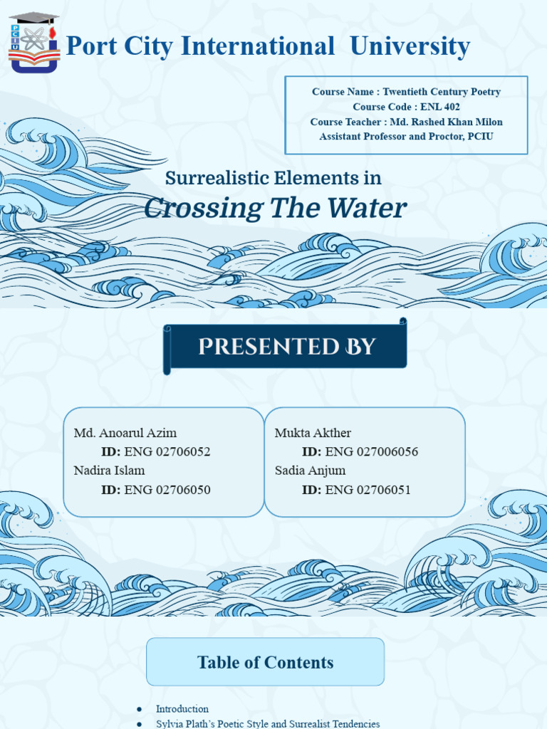 Crossing The Water | PDF | Surrealism