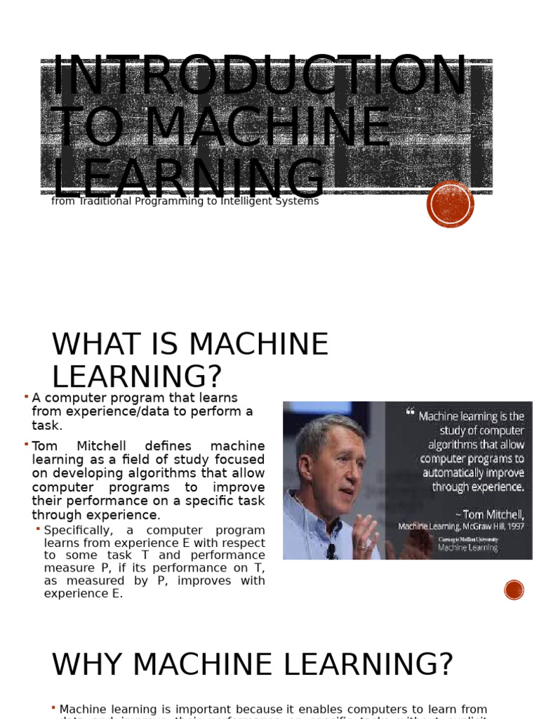 Introduction To Machine Learning Lecture1 14july25 | PDF | Machine Learning | Email Spam