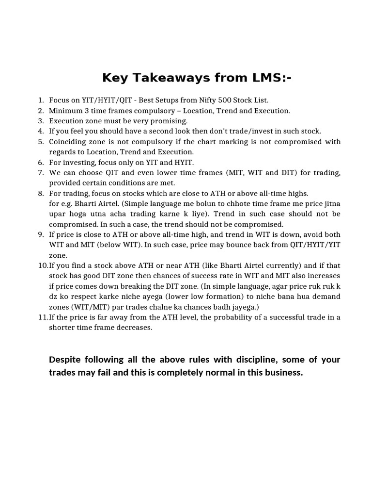 LMS Notes | PDF