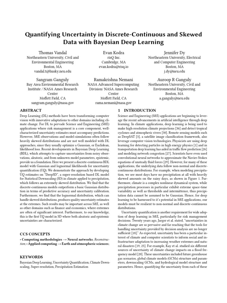 Bayesian Deep Learning [3] | PDF | General Circulation Model | Normal ...