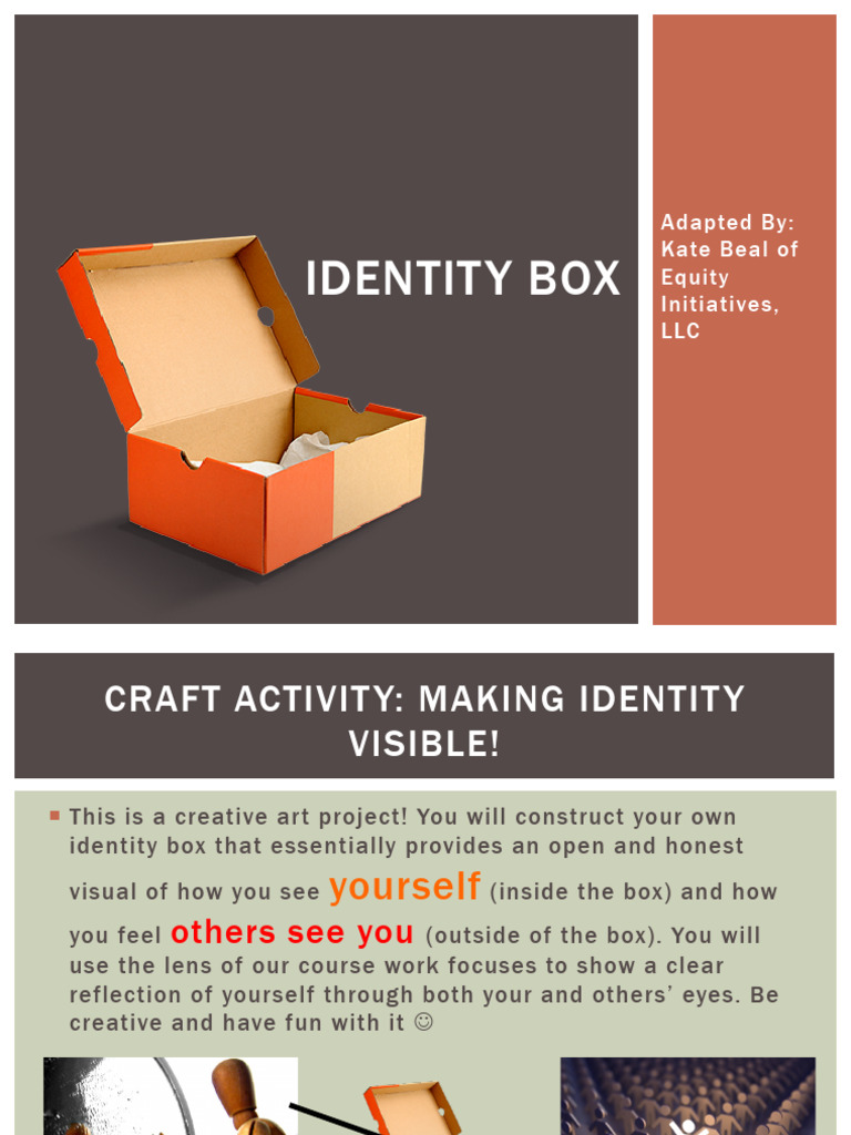 Identity Box Project Guidelines | PDF