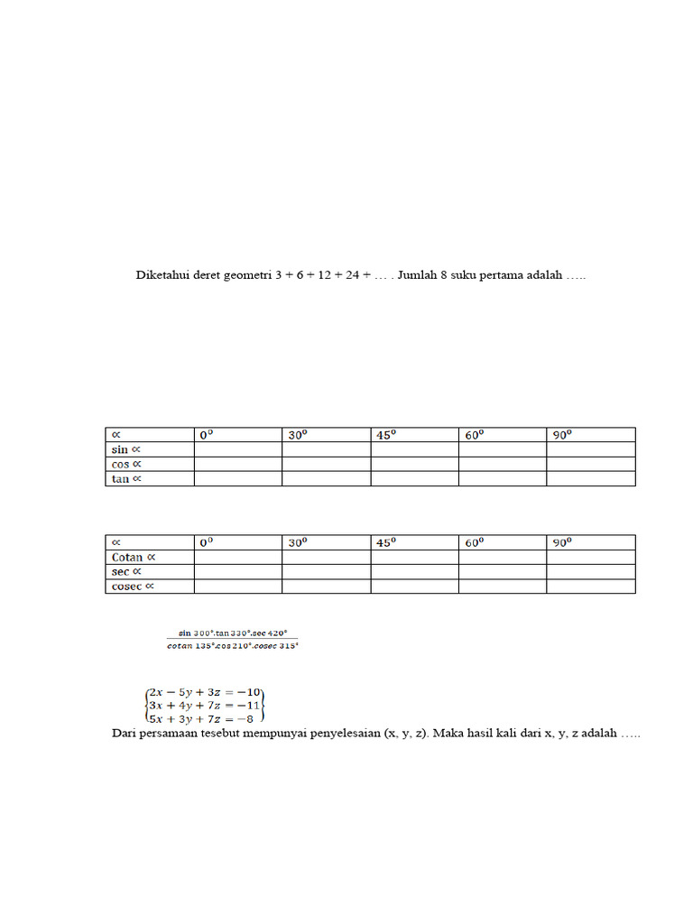 PTS II MTK 10 2023-2024-1 | PDF