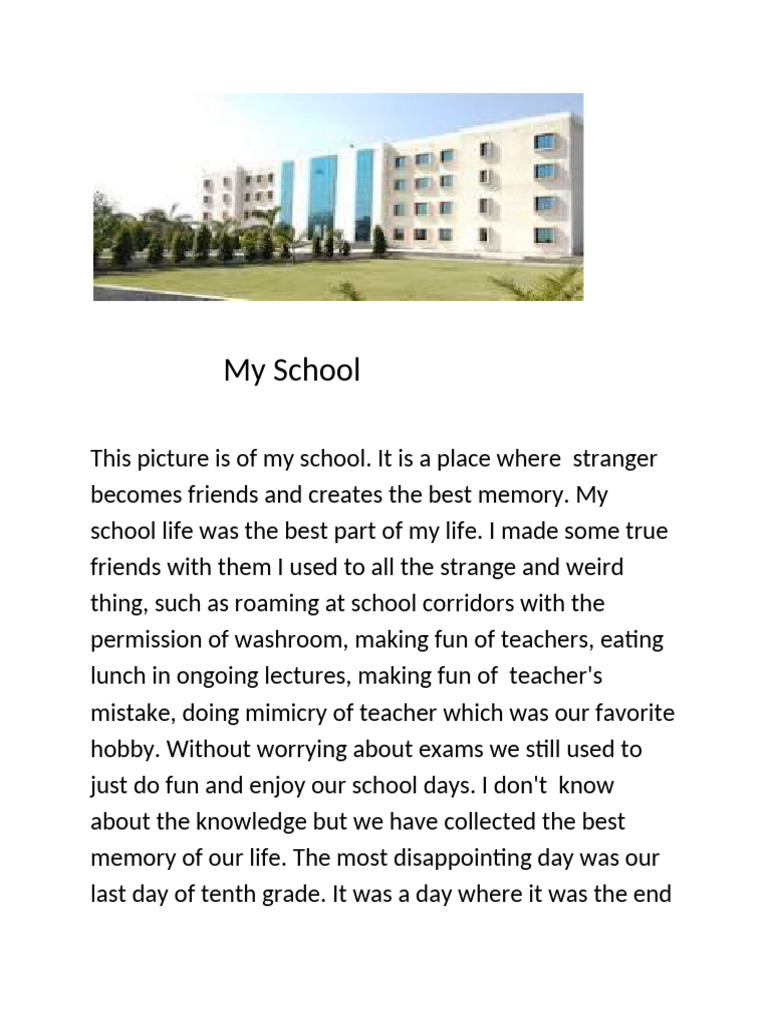My School | PDF