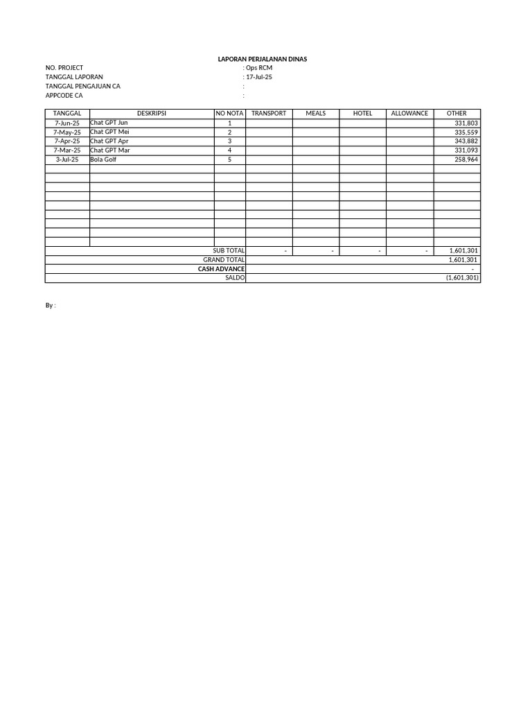 Reimburse 20251707 | PDF