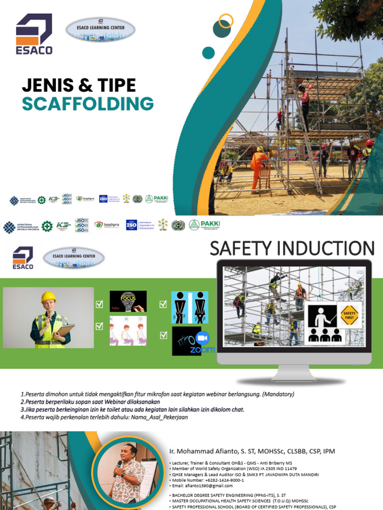Jenis Perancah dan Keselamatan K3 | PDF