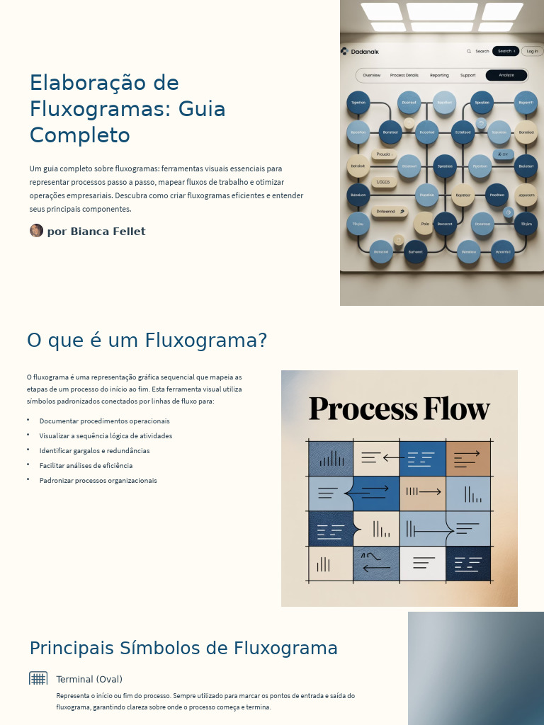 Elaboracao de Fluxogramas Guia Completo | PDF | Dados | Informática