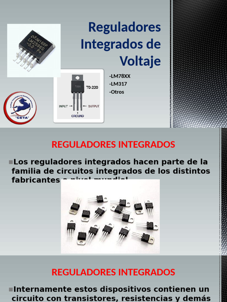 16.1 Reguladores Integrados de Voltaje | PDF | Semiconductores ...