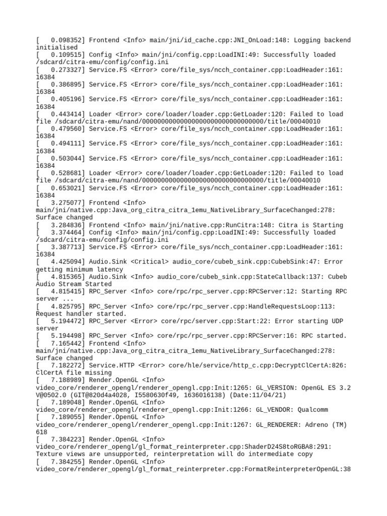 Citra Log - Txt.old | PDF | Computer Engineering | Computer Architecture