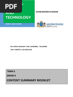 Grade 6 NST Term 4 Revision 2 | PDF | Planets | Moon